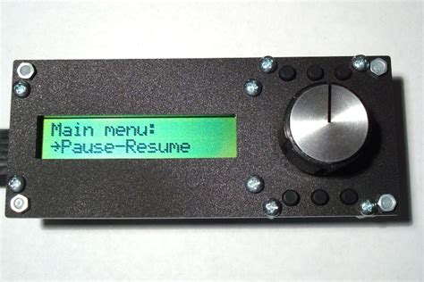 Phi Panel Backpack 16x2 Rotary Encoder Keypad Front Long Menu Liudr Phi Panel Backpack 16x2 Rotary Encoder Keypad Front Long Menu Liudr