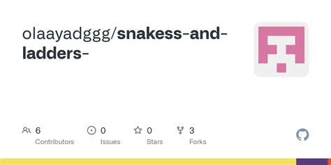 GitHub Olaayadggg Snakess And Ladders