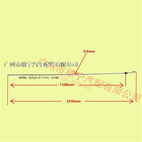 东风康明斯6bt发动机机油尺l1130mmc3907681）图片【高清大图】 汽配人网