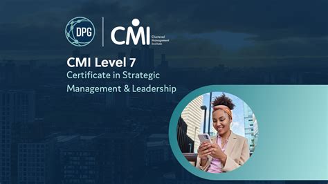 CMI Level 7 Certificate In Strategic Management Leadership
