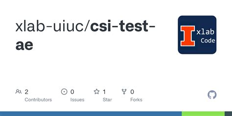 Github Xlab Uiuccsi Test Ae