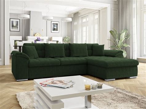 Mirjan24 Ecksofa Diana Cord Mit Bettkasten Und Schlaffunktion