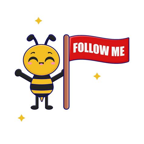 Illustration Of Cute Bee 41003876 Vector Art At Vecteezy