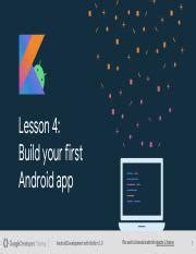Build Your First Android App with Kotlin: A Step-by-Step Guide | Course Hero