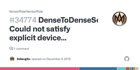 Densetodensesetoperation Could Not Satisfy Explicit Device