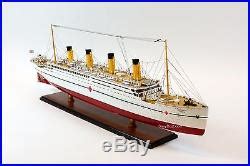 Hmhs Britannic White Star Line Olympic Class Ocean Liner Wooden Ship