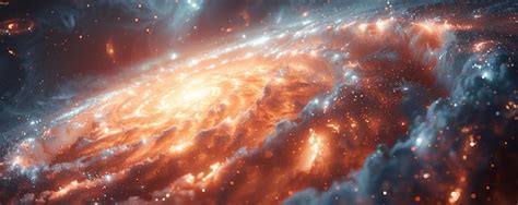 Premium Photo Cosmic Swirls Of Data Forming Intricate Galaxies Wallpaper