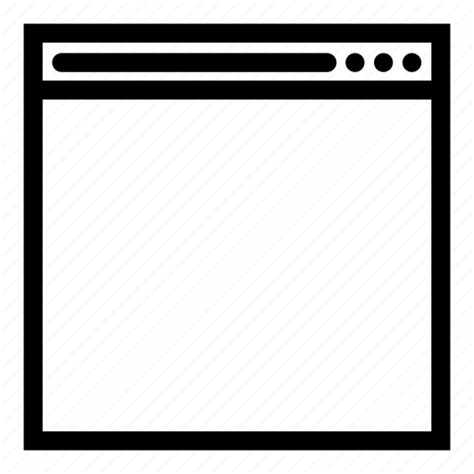 Browser Webpage Website Icon