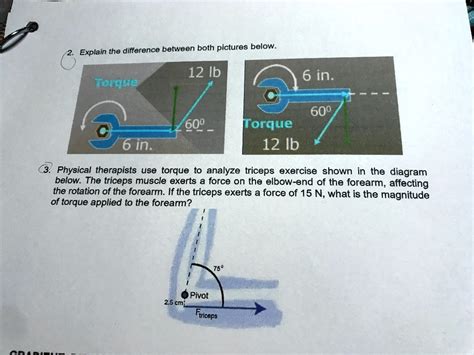 SOLVED Explain The Difference Between Both Pictures Below Lb Torque In Torque Lb