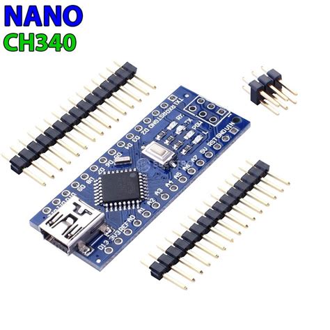 Clon Nano Compatible 100 Con Arduino Atmega328p Ch340g Generico Pines Sin Soldar