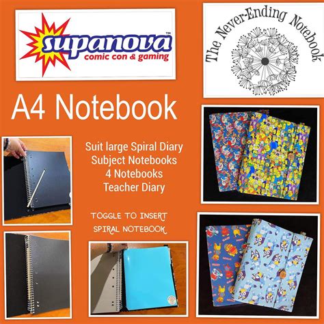 A4 Notebooks Are A New The Never Ending Notebook