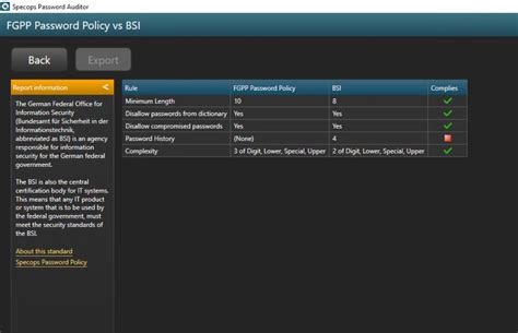 Specops Password Auditor Neues Compliance Update November 2022
