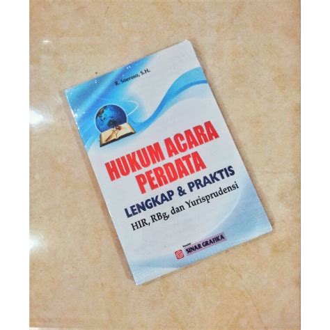 Jual BUKU HUKUM ACARA PERDATA LENGKAP PRAKTIS Shopee Indonesia