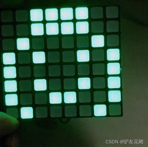 【雕爷学编程】arduino动手做（163） 大尺寸8x8led方格屏模块2 led显示屏编程教程 csdn博客