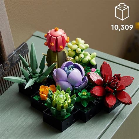 Lego Succulents Plant Decor Building Kit For Adults 10309 771 Pieces New