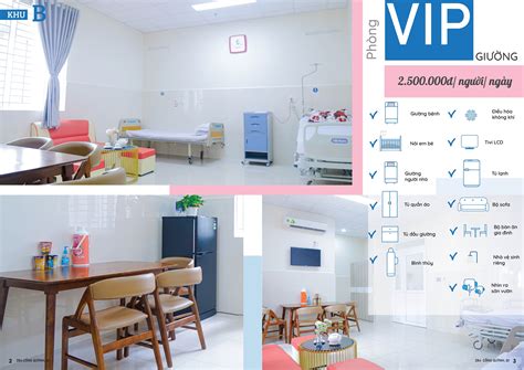 Bảng giá phòng dịch vụ Bệnh viện Từ Dũ