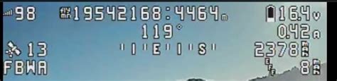 Plane Flight Timer On Osd Max7456 Displays Random Digits After Some