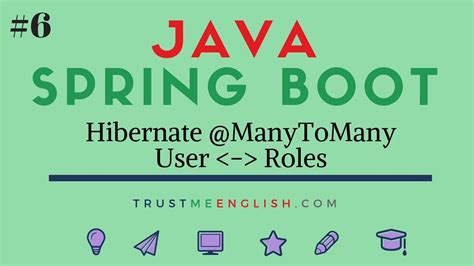 6 hibernate manytomany user roles youtube