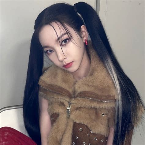 Aespa Karina Icon South Korean Girls Korean Girl Groups Black Mamba Pigtails Karina