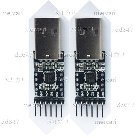 6pin Ttlシリアルコンバーターcp2102 Usbシリアル変換モジュール By メルカリ