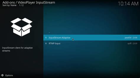 how to enable inputstream adaptive in kodi kodi