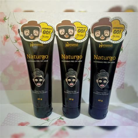 Hanasui Naturgo Lightening Peel Of Mask 60gr Naturgo Original