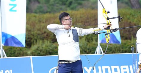 파리 3관왕 김우진 국가대표 2차 선발전 1위임시현은 11위
