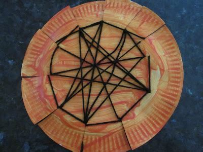 Paper Plate Spider Web Munchkins And Mayhem