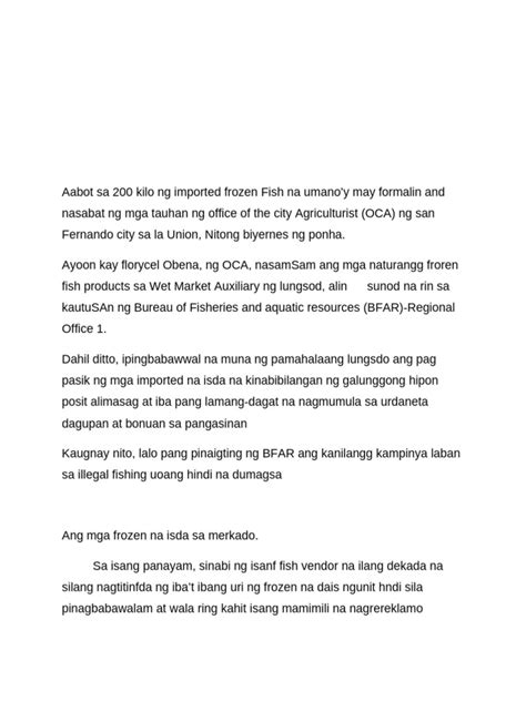 Copy Reading Exercises Pdf