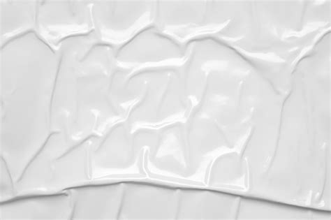 白いしわくちゃで折り目のあるビニール袋のテクスチャ背景 くしゃくしゃのストックフォトや画像を多数ご用意 くしゃくしゃ アルミホイル