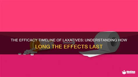 The Efficacy Timeline Of Laxatives Understanding How Long The Effects