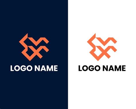 Modelo De Design De Logotipo De Negócios Moderno Letra E E X E V
