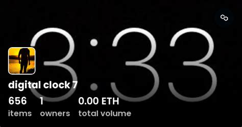 Digital Clock 7 Collection Opensea