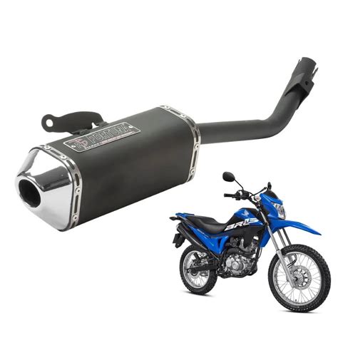Ponteira Escapamento Esportivo Mini F1 Trioval Fortuna Honda Nxr Bros 125 150 160 Shopee Brasil