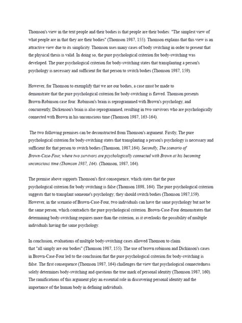 Philo Paper 1 Pdf Argument Logic