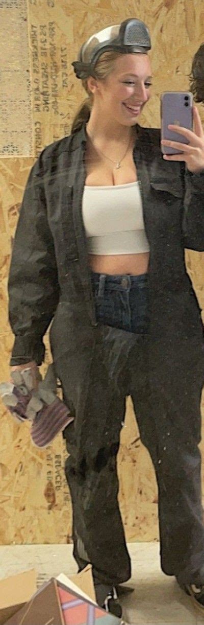 Trin In Coveralls Showing Cleavage Pic