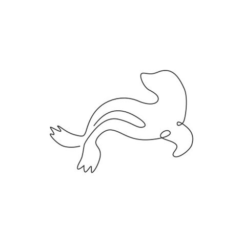 One single line drawing abidjan city skyline Vector Image