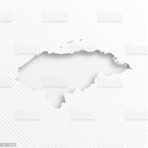 추상적인 흰색 배경에 잘라 종이 온두라스 지도 0명에 대한 스톡 벡터 아트 및 기타 이미지 0명 2차 도형 3차원 형태
