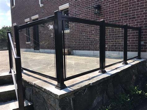 Exterior Glass Railings Toronto Aluminum Fence Toronto
