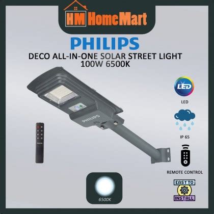 New PHILIPS SOLAR All In One Street Light W W K Year Warranty