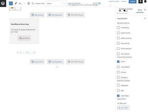 Clarify Creation Of Taxonomy Archive Toolset