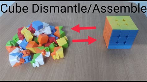 How To Disassemble And Assemble A 3x3 Rubik S Cube Tamil YouTube