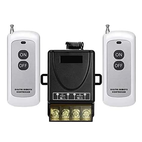 Wireless Remote Switch Rf Remote Switch With 984ft Long Rage For Anti