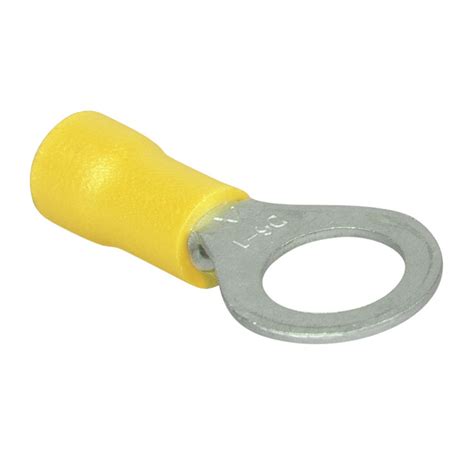 Ring Crimp Terminals Yellow Ronbar