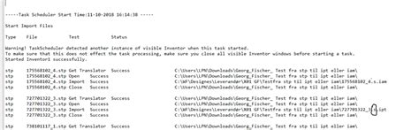 Task Scheduler Issues When Converting To Step Autodesk Community