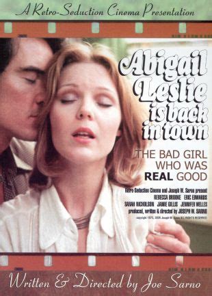 Abigail Leslie Is Back In Town Joe Sarno Synopsis Characteristics Moods Themes And