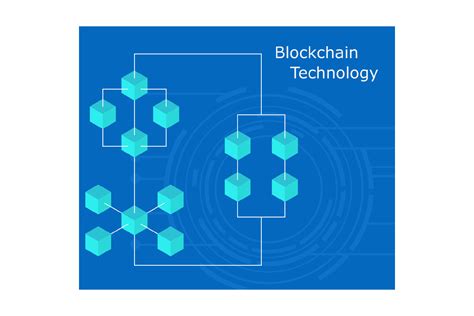Digital Geometric Tech Cube Blockchain Graphic By Jaka Sembung