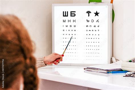 Index Stick On Eye Chart Snellen Chart Eye Chart That Can Be Used To Measure Visual Acuity