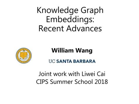 Knowledge Graph Embedding Ppt