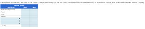 Solved In Addition The Investor Provided To The Seller